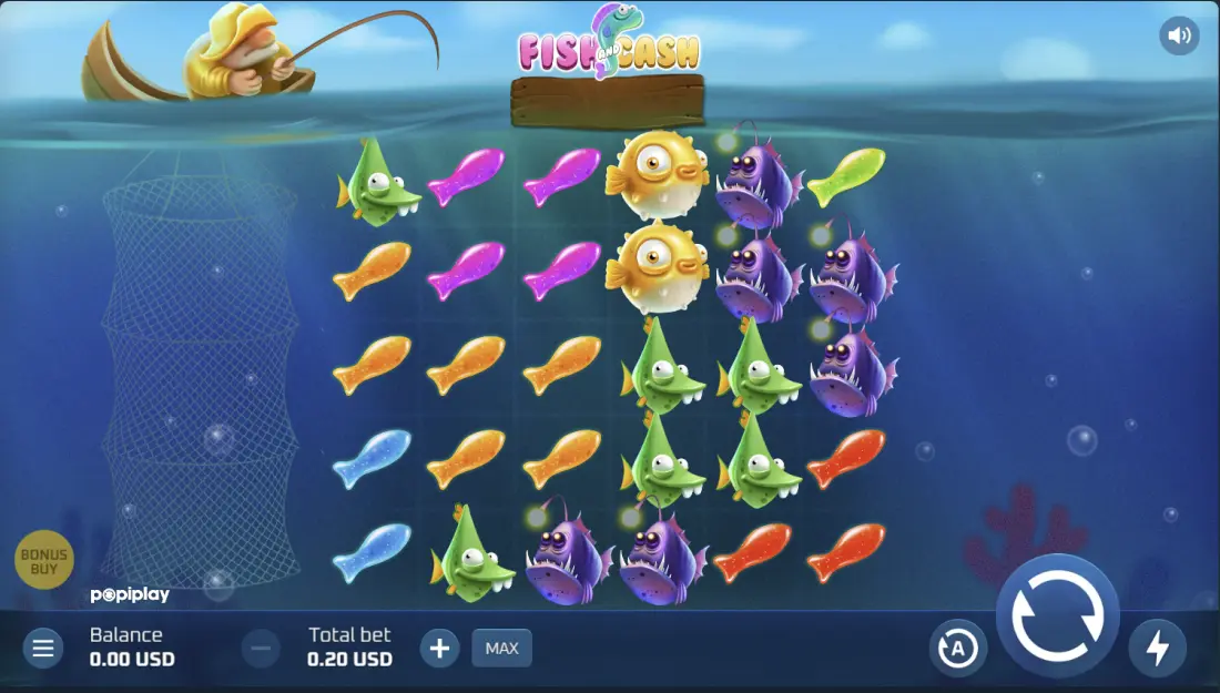 Fish and Cash Slot Demo